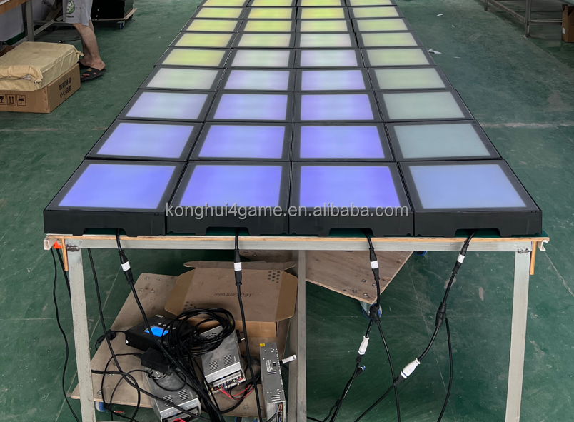 Activate Grid Game Led Interactive Game Room Jumping on Mega Grid ...