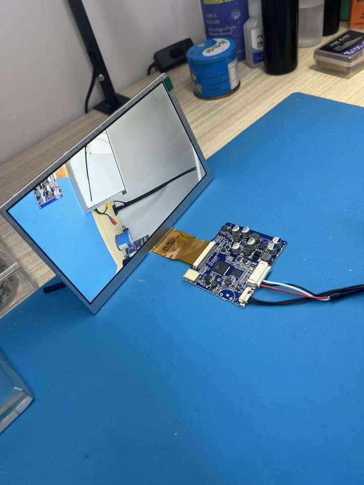 High Brightness Outdoor Camera Screen 500 Nits Sunlight Readable 7 Inch ...