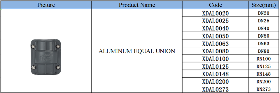 DN40 Pipe Fittings Connectors Aluminum air Pipe Fitting Aluminum Equal ...