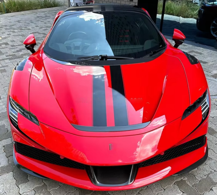 Engine Cover Body Kit for Ferrari SF90 New Dry Carbon Fiber Front Hood ...