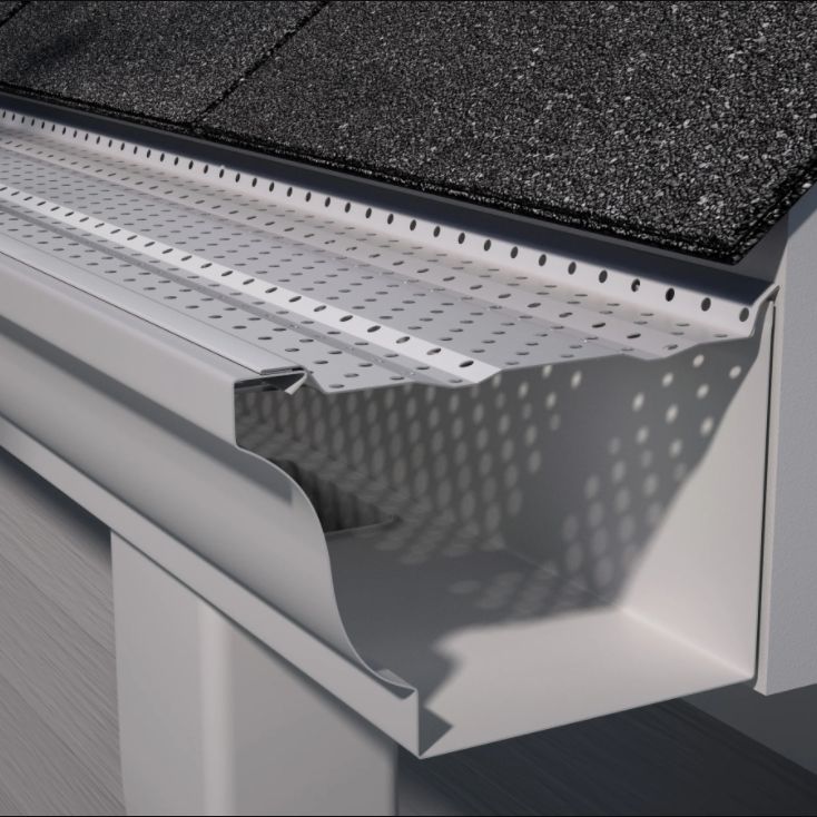 Galvanized Decorative Perforated Stainless Steel Wire Mesh Gutter Guard ...
