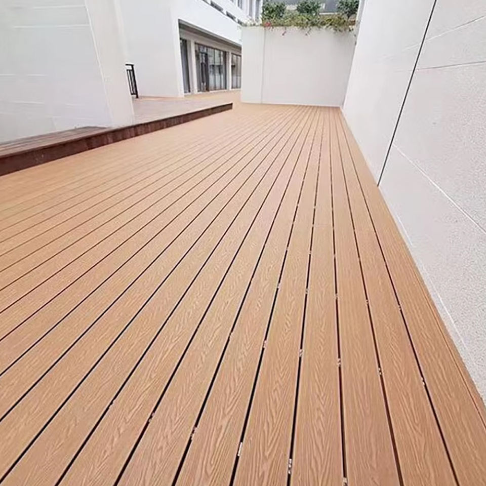 Modern Square WPC Wall Panel High Gloss Waterproof Anti-Slip ...