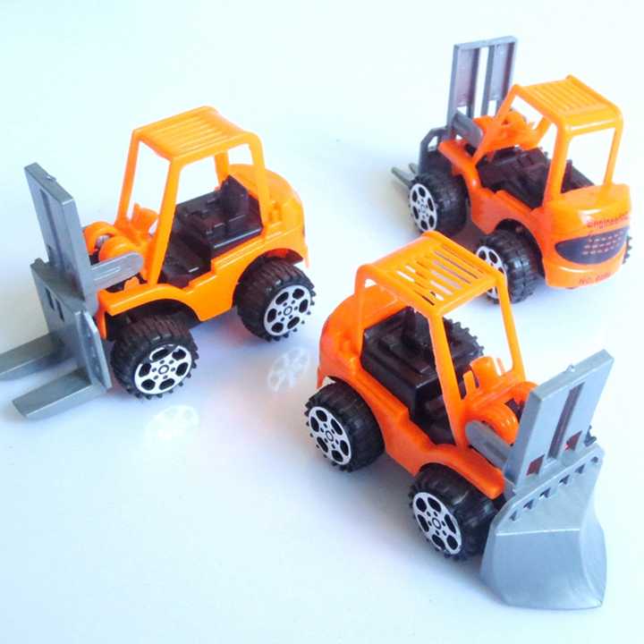 Hot Sale 1:5 Scale Plastic Pull-Back Truck Model 6 Style Small Cars for ...