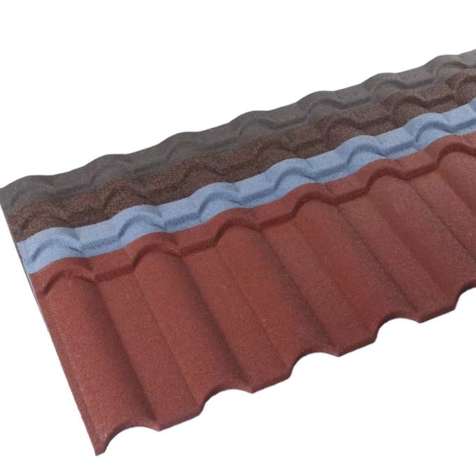 Stone Coated Metal Roofing Tile / Colorbond Corrugated Galvanized Zinc ...