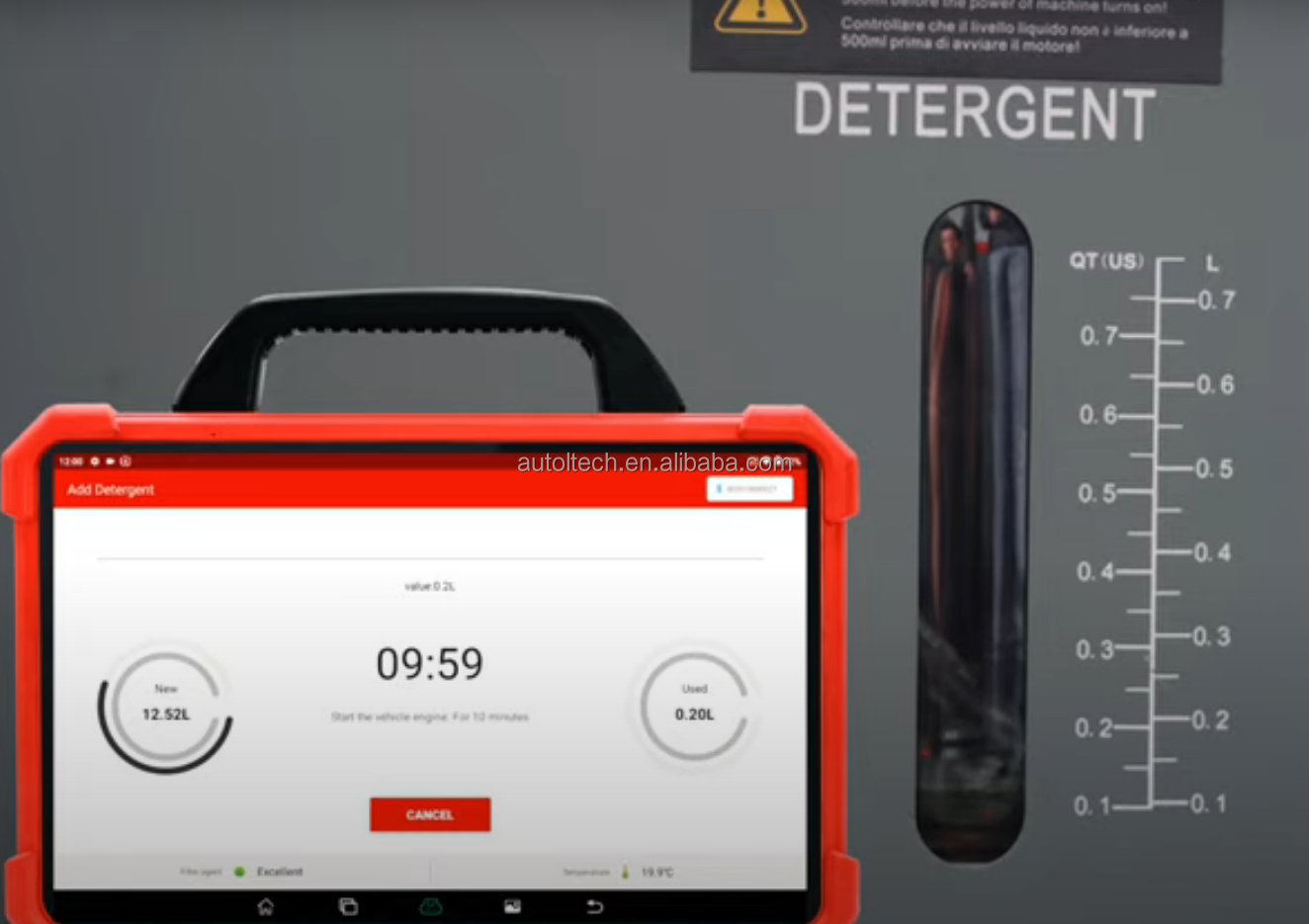 Launch CAT-601S - Efficient Automatic Transmission Cleaning