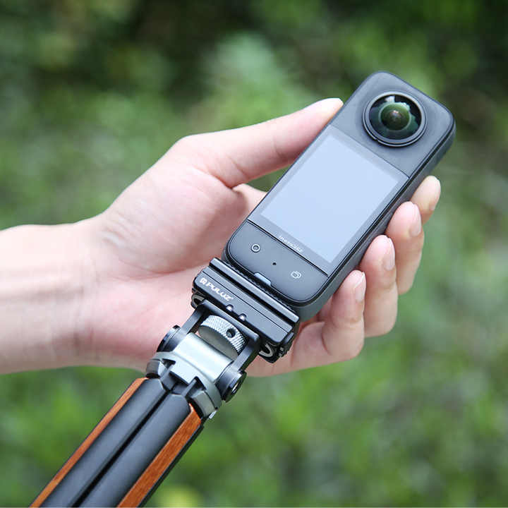 PULUZ Magnetic Quick Release Adapter for Insta360 Ace Pro/X3, GoPro ...