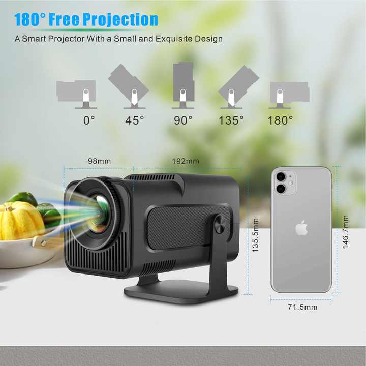 2024 Magcubic Projector HY320 - 4K, Android 11, Dual Wifi