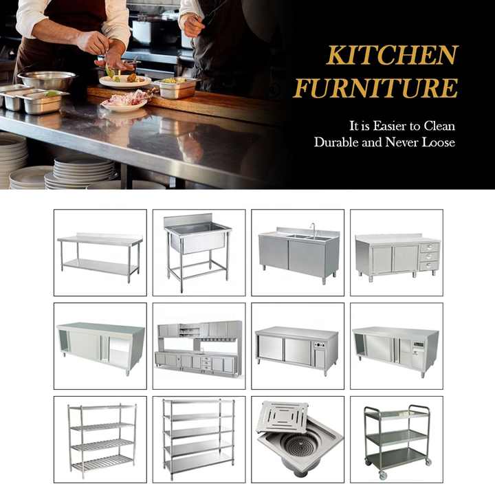 Lubo Lanshi Commercial Kitchen Stainless Steel Solutions