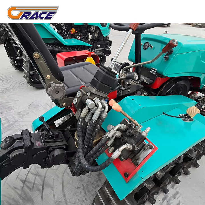 Small Crawler Tractors - Efficient Garden Tilling Solutions