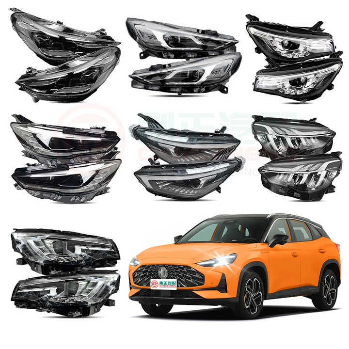 Factory Price SAIC MG Auto Spare Parts Car Headlamps Assembly Car LED ...
