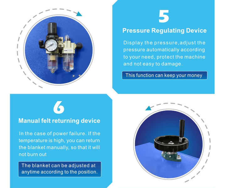 Hot Sale Conveyor Belt Heat Press Machine 120cm Oil Calender Heat Press ...