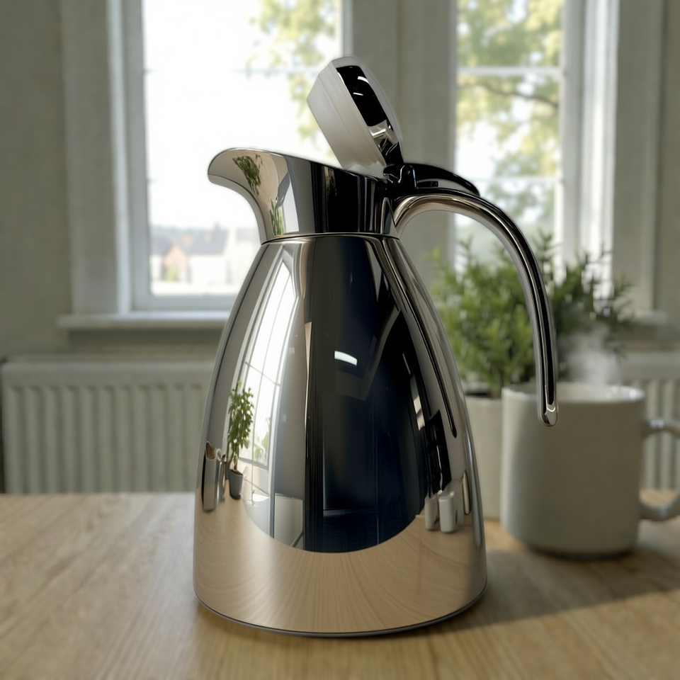 Thermo Flask Stainless Steel Vacuum High End Thermos Flask Large ...