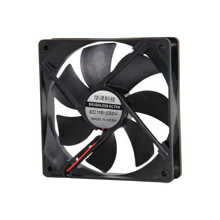 China EC Fan 1225 110V 220V Radiator Cooling Exhaust Fan 120*120*25 ...