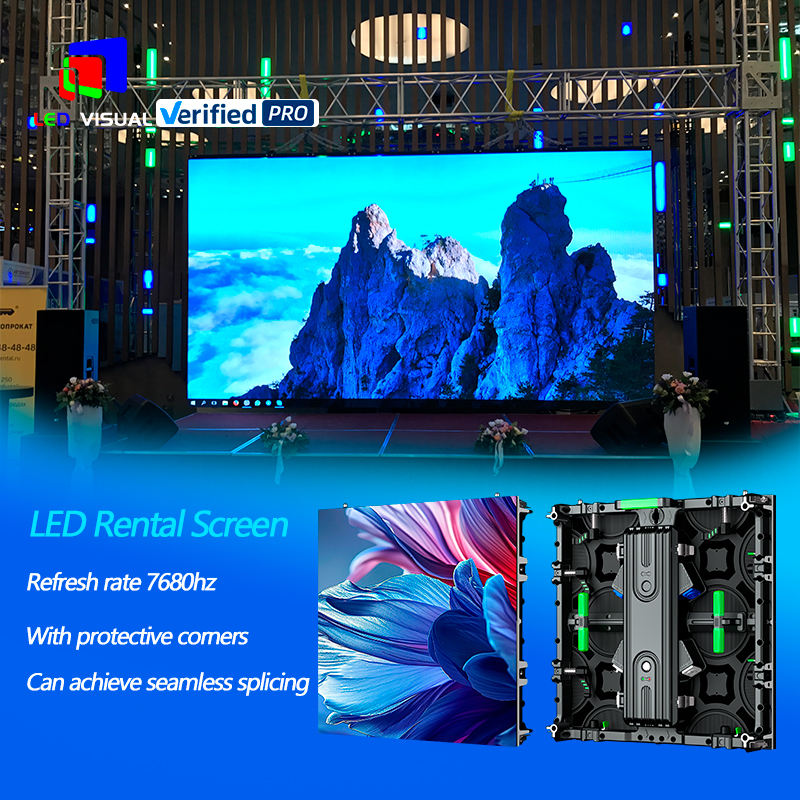 500x500mm Indoor Giant Stage Background Led Panels P3 Seamless Splicing ...