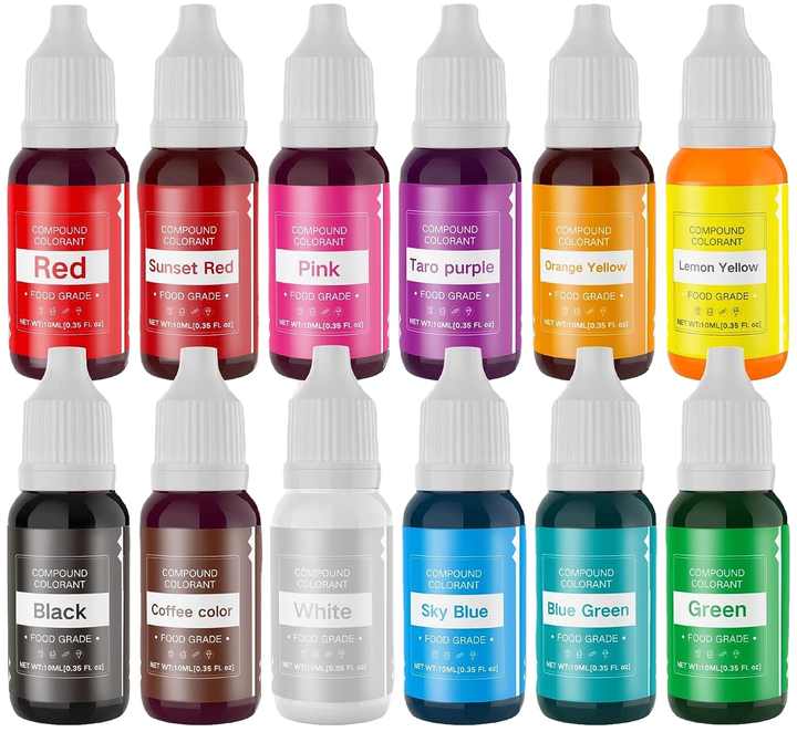 New Oil Based Pigment Food Colorants Edible Liquid Pigment Food ...
