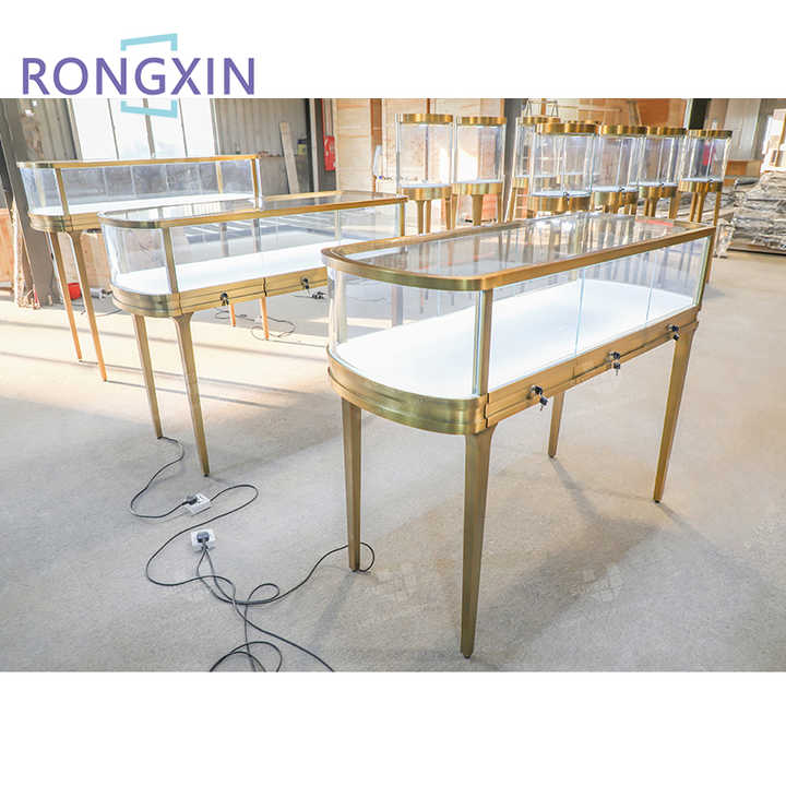 Luxury Custom Jewelry Display Case Jewellery Shop Display Cabinet ...