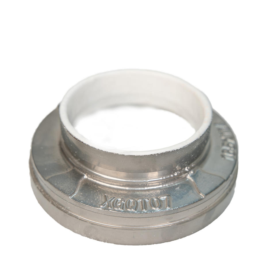 Grooved Plastic-Lined Pipe Clamp, DN15-DN100 PN1.6MPa Corrosion ...