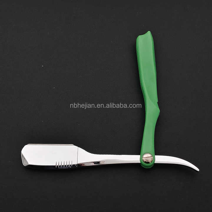 Professional Barber Razor Single Edge Foldable Straight Shaving Razor ...