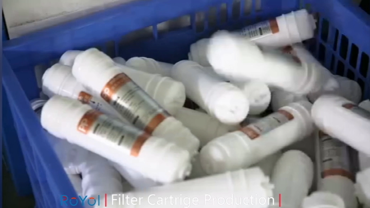 Inline 10 Inch Quick Connect PP UDF CTO UF T33 Water Filter Cartridge ...
