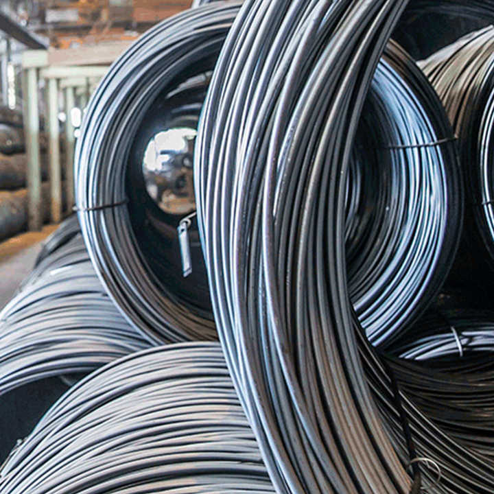 Sae 1008 Carbon Steel Wire Rod, 5.5 mm and 6.5 mm Thick, Hot-rolled ...