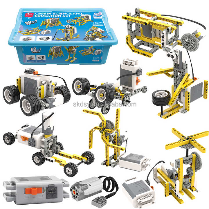 Unisex 420pcs Robot Building Blocks - STEM Educational Toy