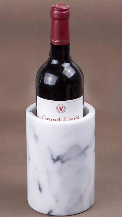 SHIHUI High Quality Marble Design Red Marble Wine Chiller Ice Bucket ...