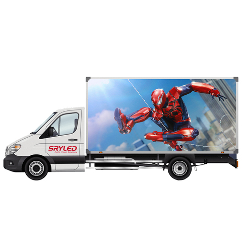 SRYLED Outdoor Digital Signage Display Screen 6mm/8mm/10mm Mobile LED ...