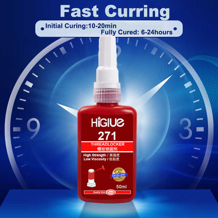 250ml High Strength Red Anaerobic Acrylic Thread Sealing Glue for Heavy ...
