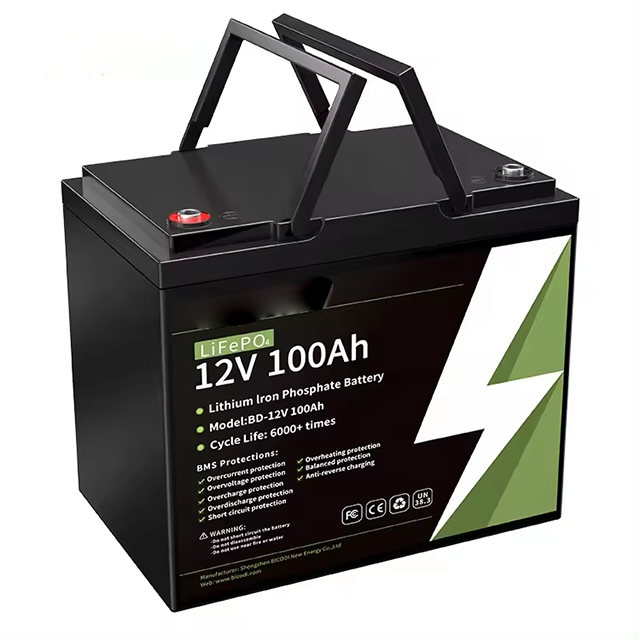 SuAnKin 12v 100ah System Lifepo4 Cells Lithium Battery Energy Solar ...