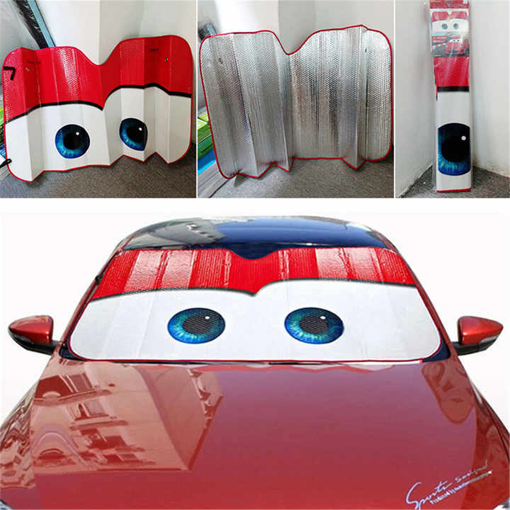 Sublimation Blank Custom Logo Car Sunshade Advertising Folding ...