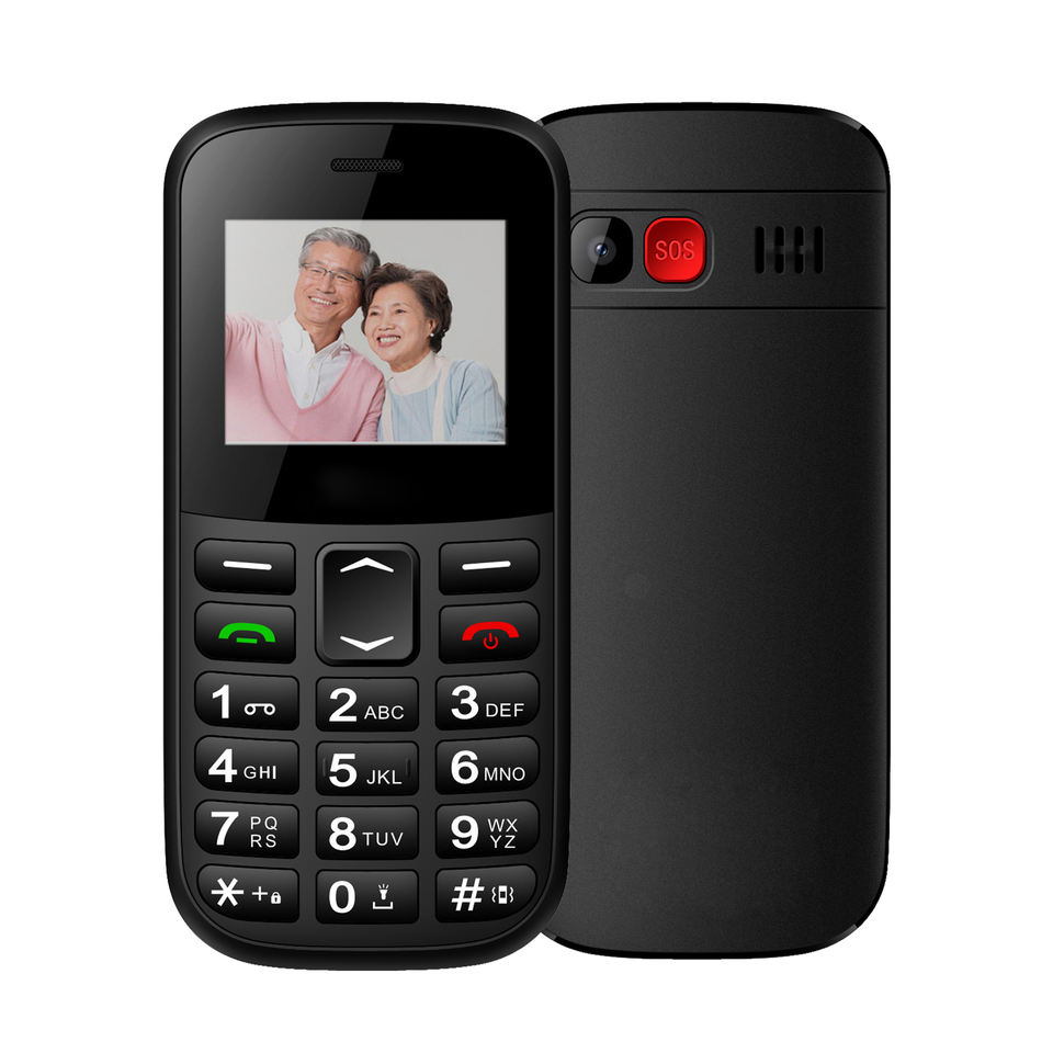 1.77 Inch GSM 2G Unlocked Senior Phone Dual Sim Cradle Charging Mobile ...