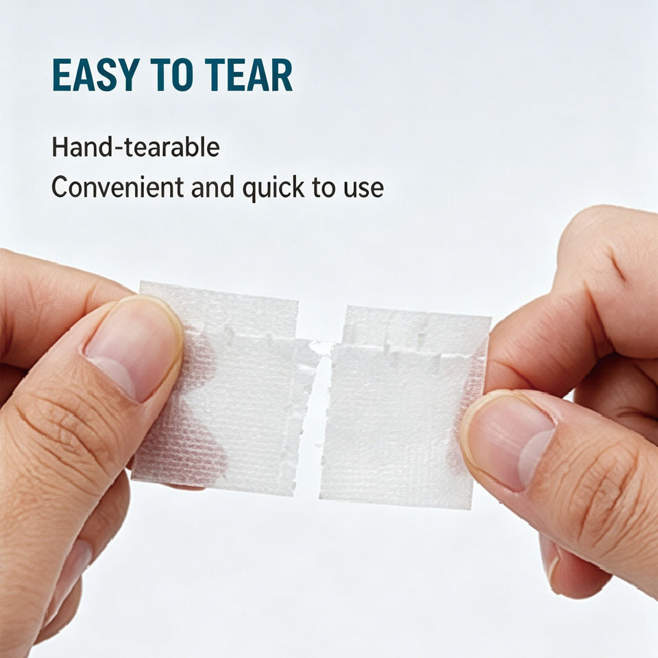 Transparent Medical PE Tape Hypoallergenic Breathable Disposable ...