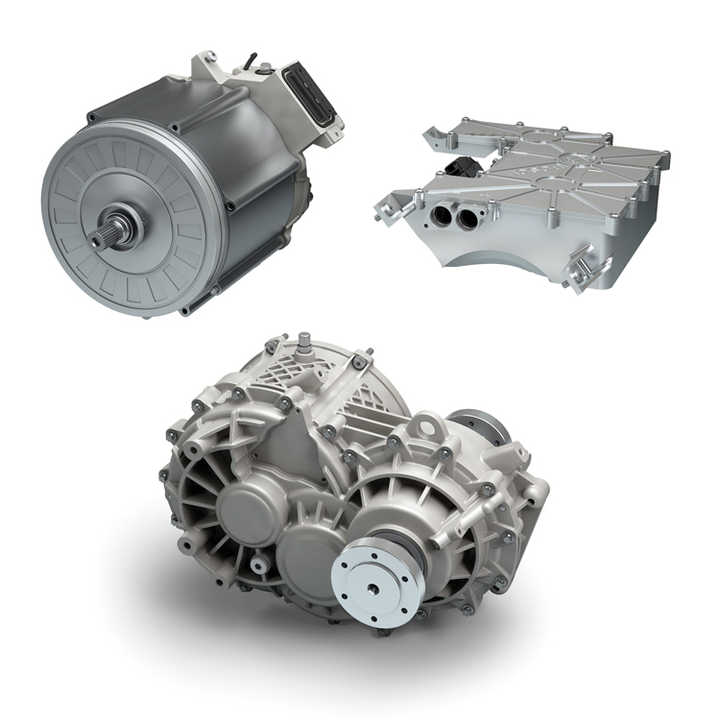 High Quality Direct Drive Motor Kit - 70 Kw Electric Motor for Electric Car