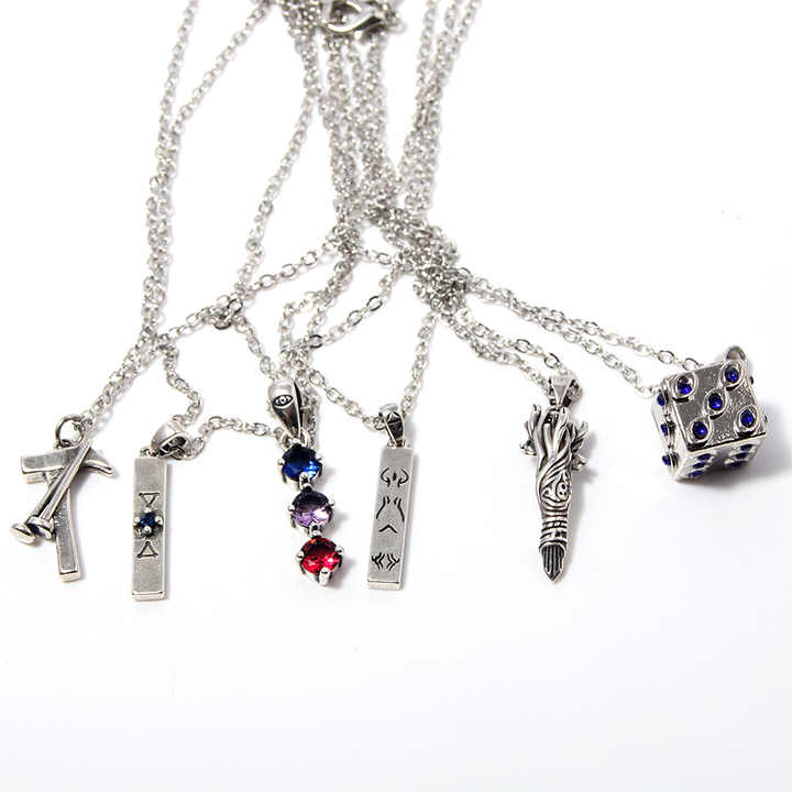 Anime Jujutsu Kaisen Fushiguro Toji Sword Necklace