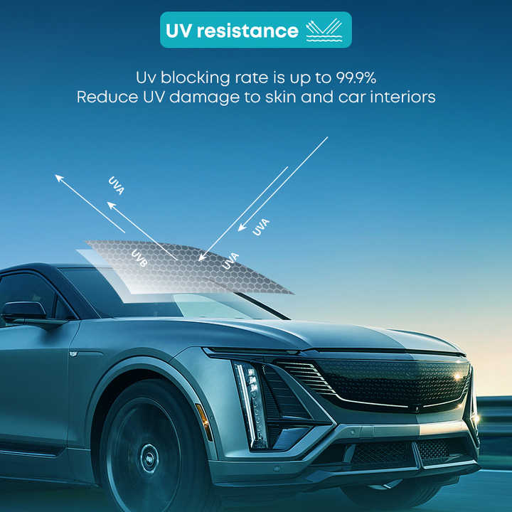Solarde 2mil Tinted Car UV Window Film Anti Scratch Infrared Proof ...