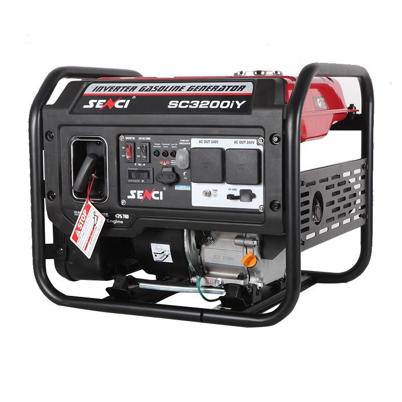 Senci Gasoline Generator 3.5kw Open Frame Portable Inverter Generator ...