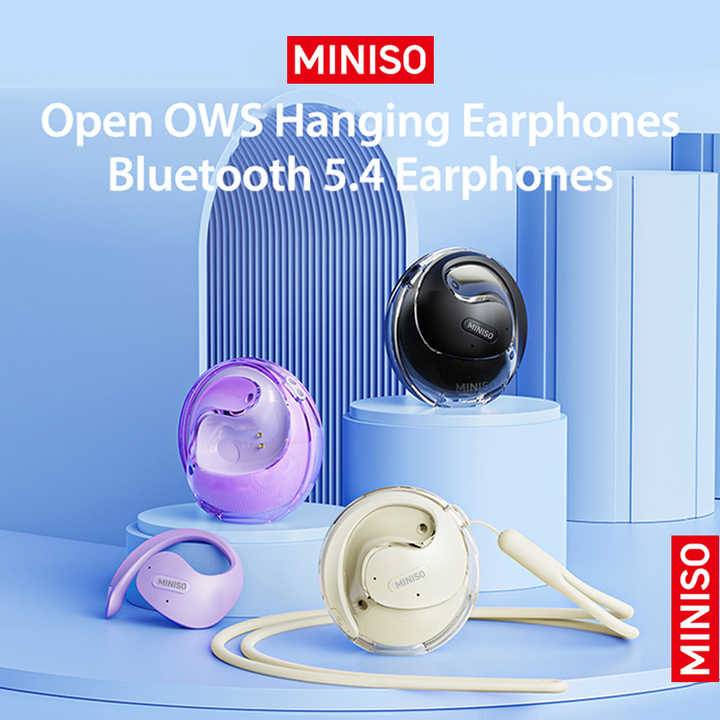 MINISO X15 Pro Bluetooth 5.4 Earphones - AI Translation Headset