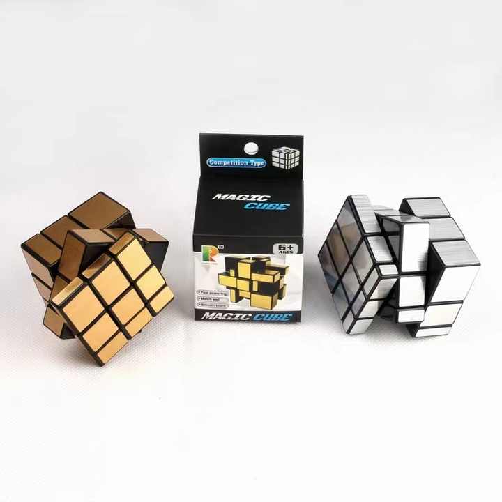 Custom 3x3x3 Magic Mirror Cube - Educational Puzzle