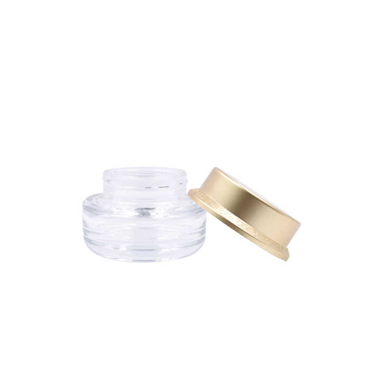 5g 10g 15g 20g 30g 50g 60g 100g 120g 240g Amber clear Glass Jar Cosmetics Empty Body Face Cream ...