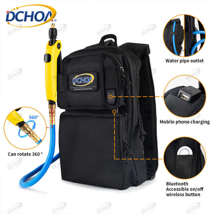 DCHOA 3L Tint Buster Backpack Sprayer with 2 Water Bladders ...