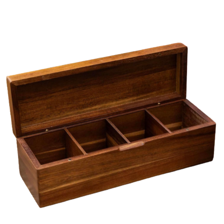 Teabox Station Display Tea Bag Organizers Wooden Custom Tea Packet ...