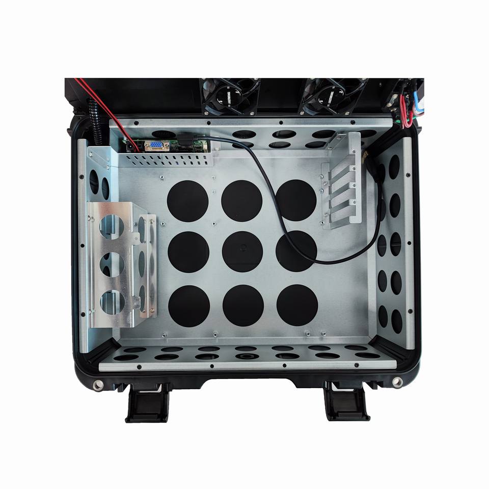 Customizable 15.6 Inch Rugged Industrial Portable Chassis