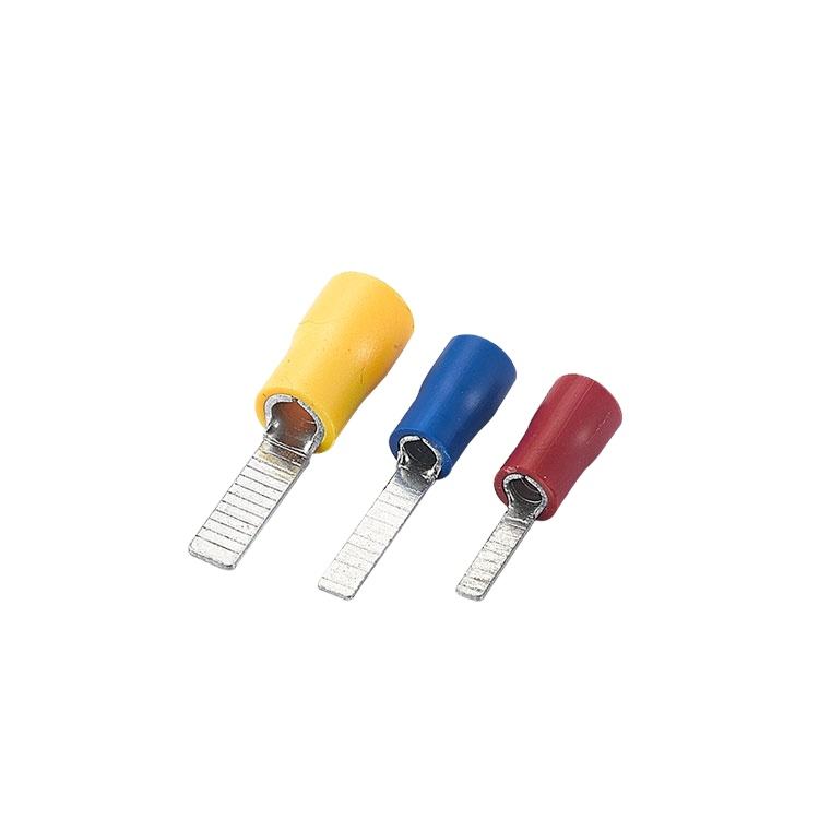 DBV1.25-10 Copper Crimp Terminals Red Brass Insulated Cord End Chip ...
