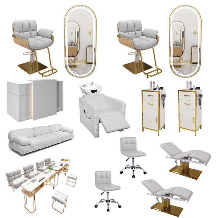 Luxury Styling Chair - Salon Furniture Set for Beauty Salon