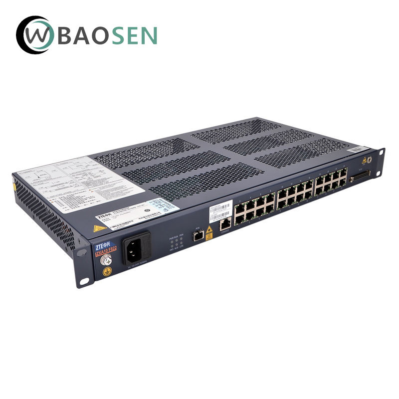 ZXA10 F822-24FE + 24POTS gpon epon MDU ONU 24端口，带语音和交流电源FTTH| Alibaba.com