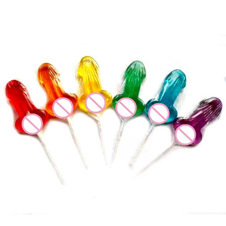 Adult Sex Candy Wholesale Multicolor Penis Shape Marshmallow