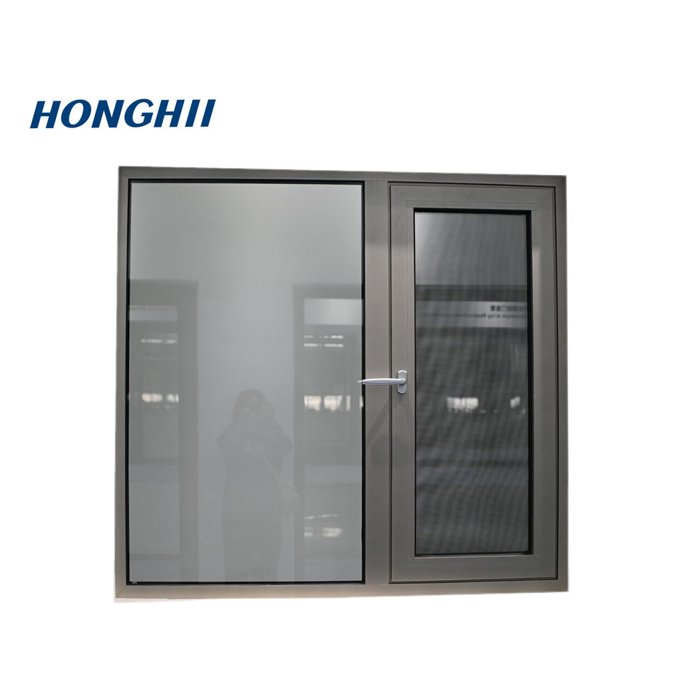 75 Series Modern Aluminum Casement Window Windproof and Thermal Break ...