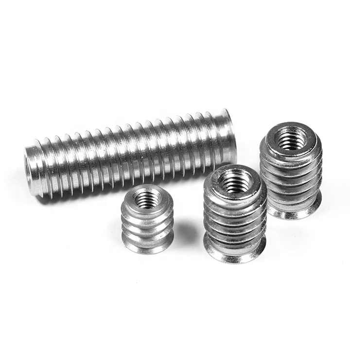 M6 Stainless Steel Hex Socket Drive Flange Insert Nut