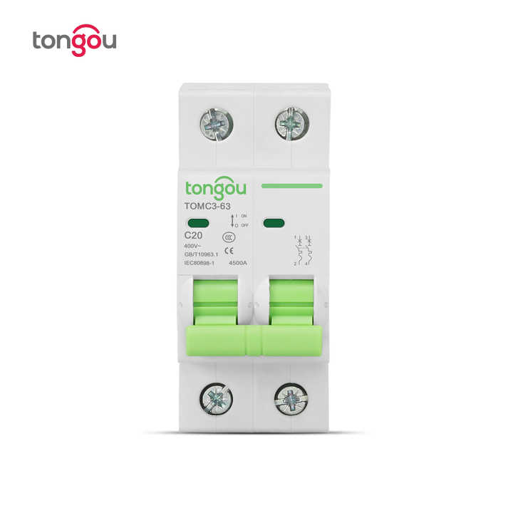 TONGOU TOMC3-63 AC C Curve MCB - Reliable Overload Protection