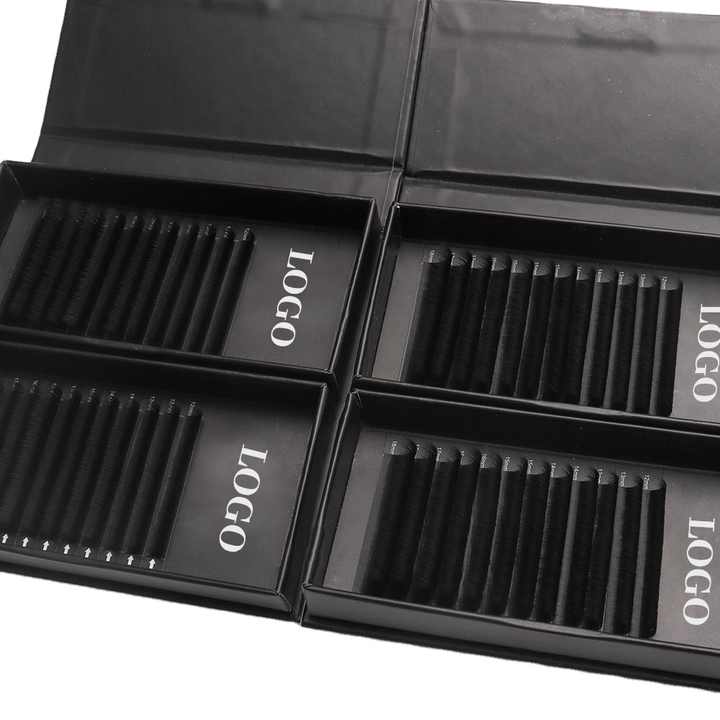 Lash Trays Cashmere Black Logo Eyelash Extensions 8-25mm